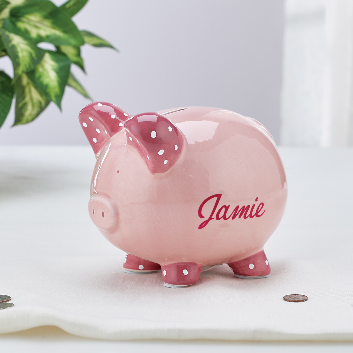 Personalized Children's Piggy Bank