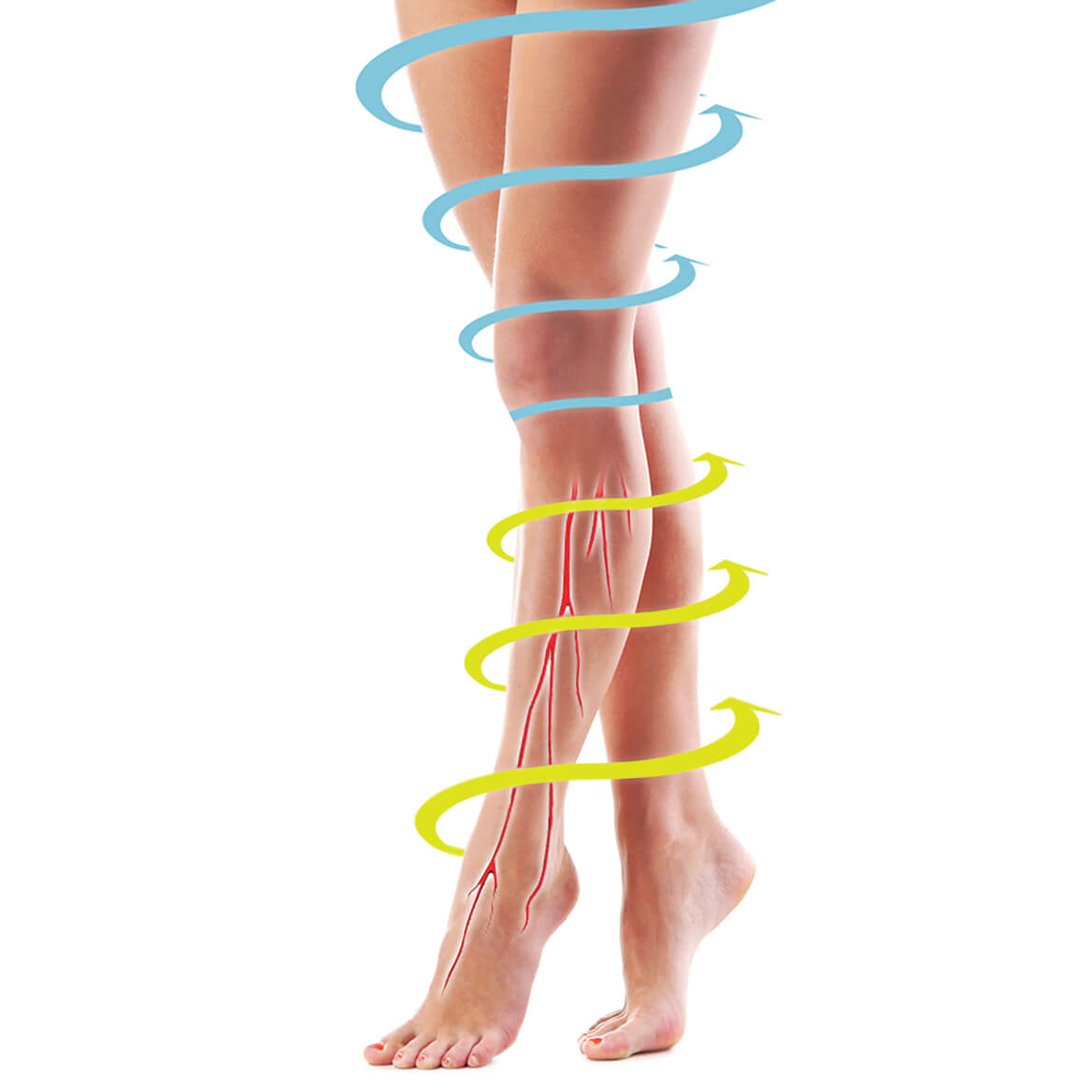 Magnetic Zipper Compression Socks