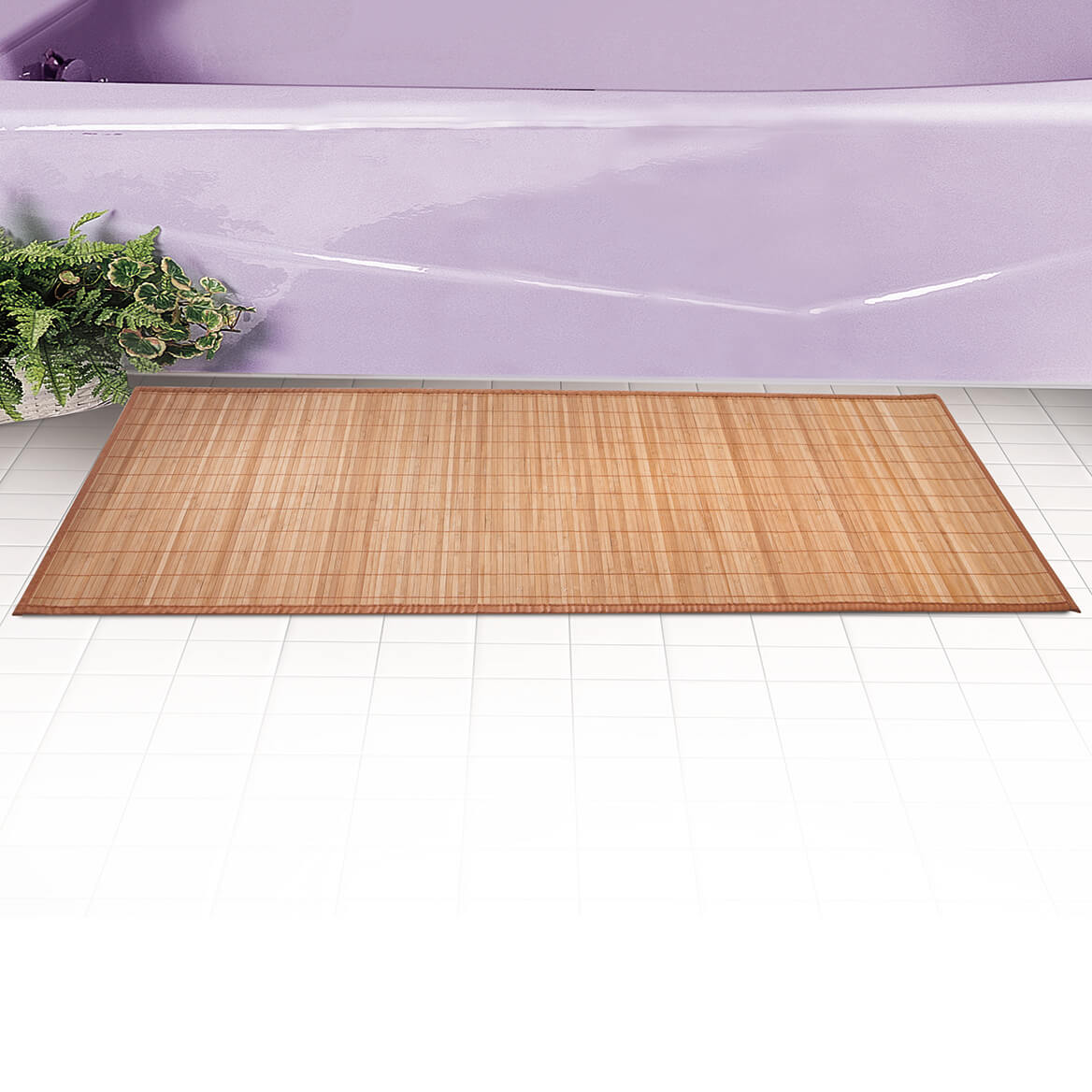Bamboo Non Slip Runner